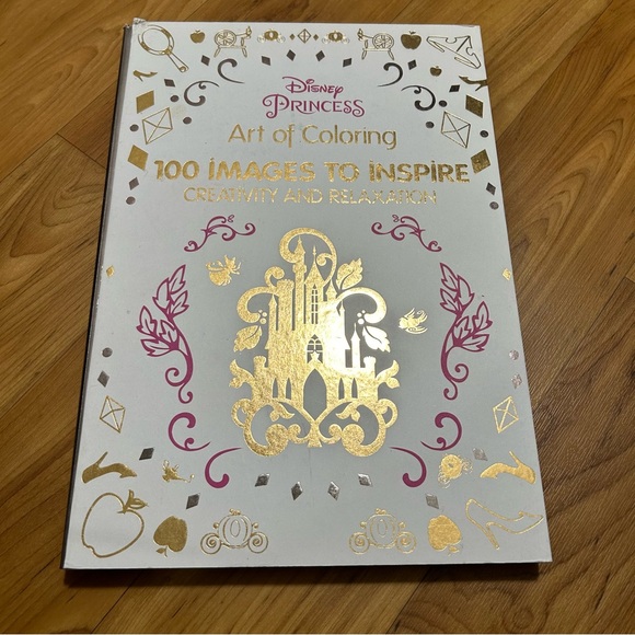 Art | Disney Princess Adult Coloring Book | Poshmark